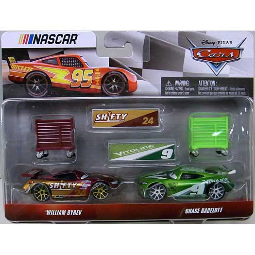 ASTRO ZOMBIES | MATTEL CARS 2026 NASCAR 2PACK WILLIAM BYREV & CHASE ...